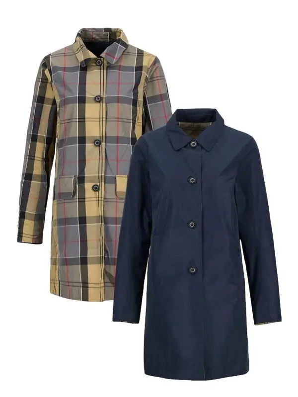 Barbour Babbity Showerproof Reversible Jacket - Blue