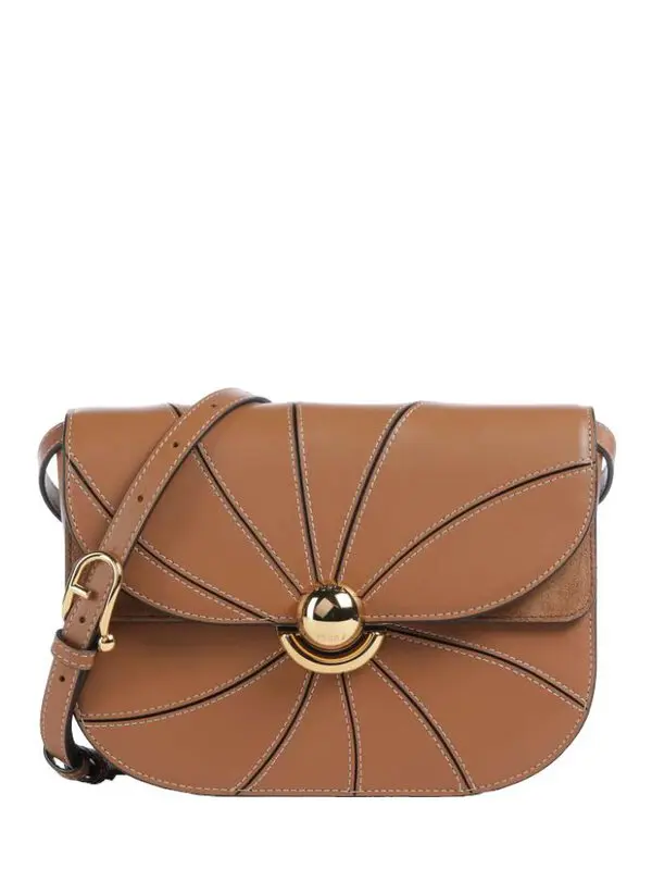 Furla Sfera S Crossbody Round Bag - Brown