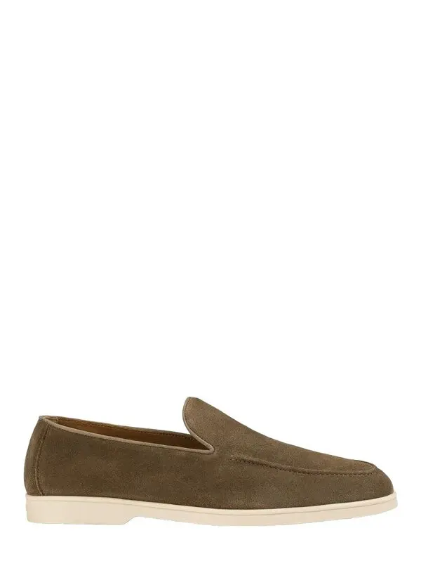 DOUCAL'S Suede Loafers - Brown