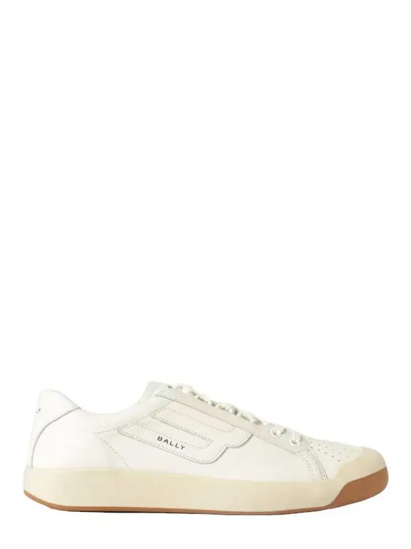 Bally Competition Leather Sneakers - White