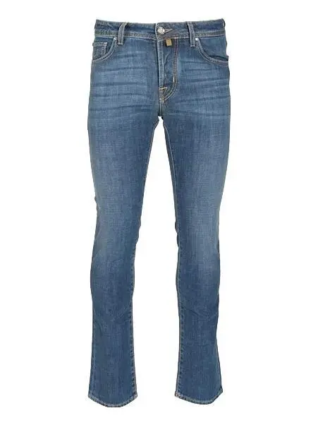 Jacob Cohen Nick Five Pocket Slim Fit Trousers - Blue