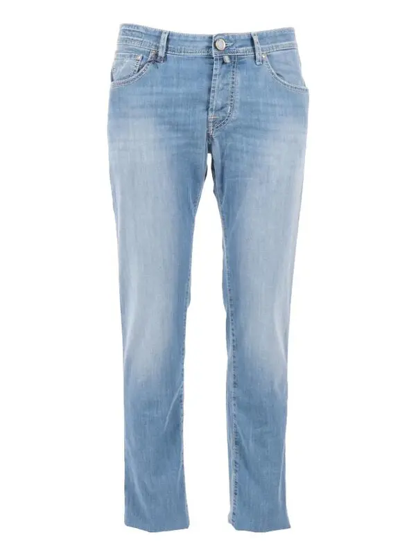 Jacob Cohen Slim Fit Nick Pants - Blue