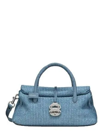 ZANELLATO Dotta Vimini S Bag - Blu