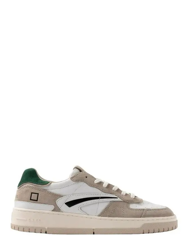 D.a.t.e. Torneo Pure Sneakers - Bianco/verde