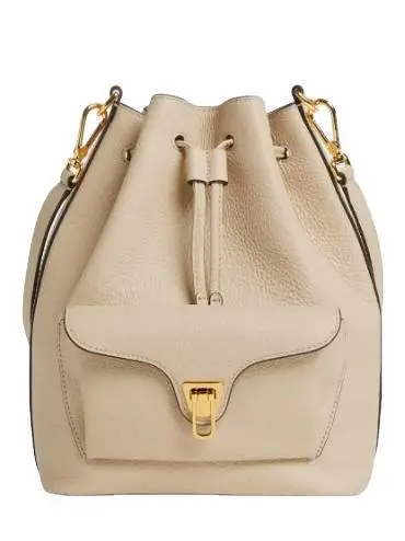 COCCINELLE Beat Generation Bucket Bag - Sand
