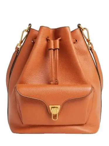 COCCINELLE Beat Generation Bucket Bag - Orange
