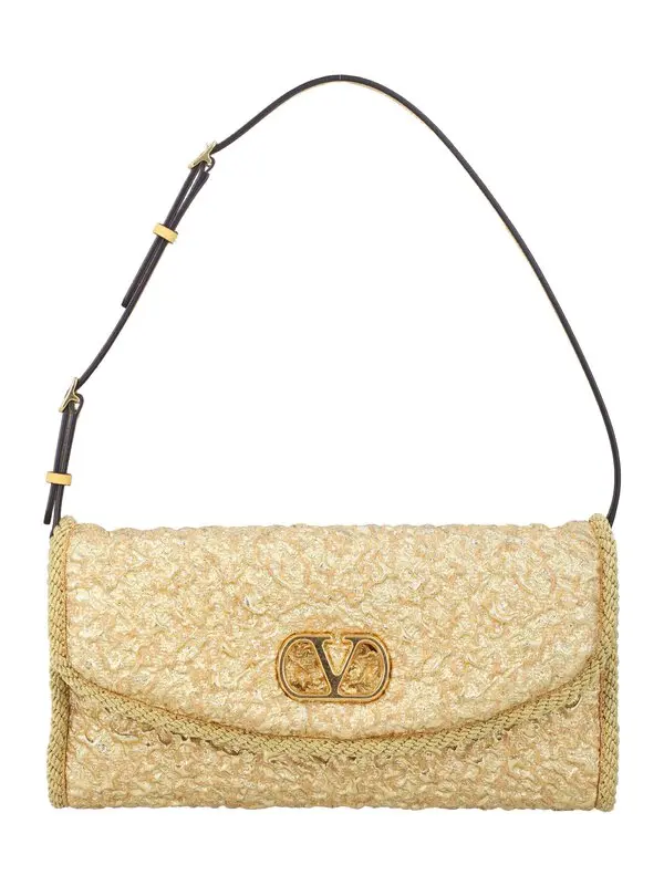 Valentino Garavani Devain Small Shoulder Bag - Oro
