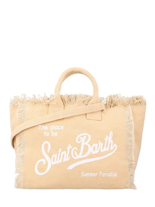 MC2 SAINT BARTH Colette Beach Bag - Beige