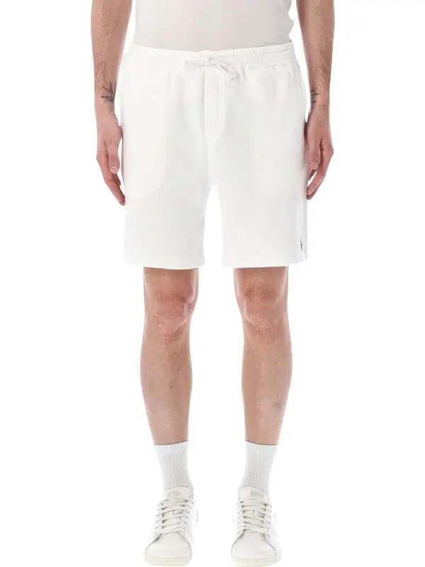 Polo Ralph Lauren Loopback Cotton Shorts - White