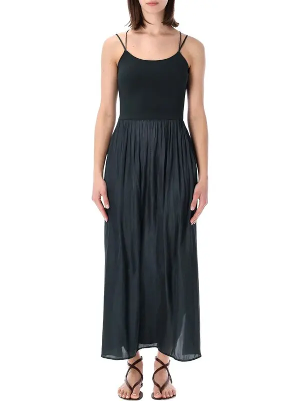 SESSUN Sessùn Sweet Mambo Strappy Maxi Dress - Smoke Green
