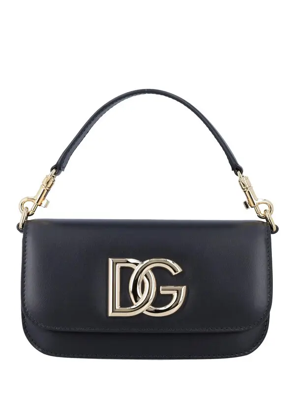 Dolce & Gabbana 3.5 Crossbody Bag - Black