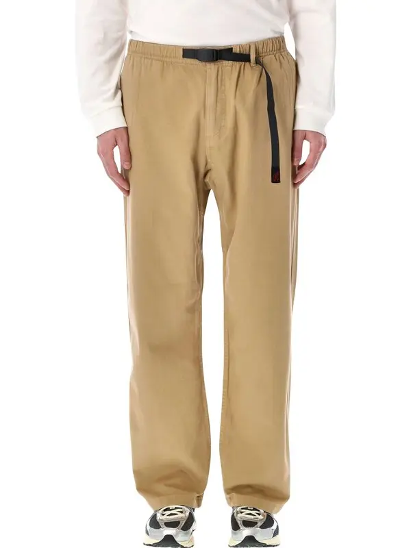 Gramicci Cotton Trousers With Integrated Belt - Chino