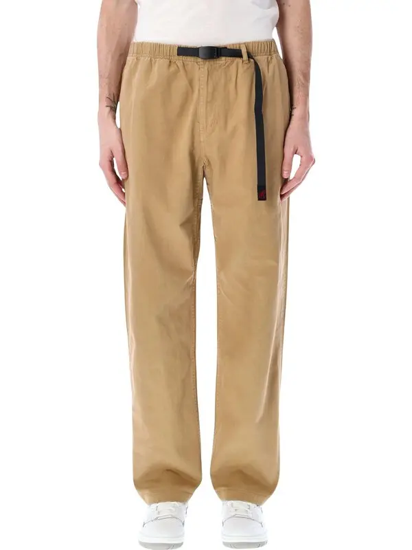 Gramicci Cotton Trousers With Integrated Belt - Chino