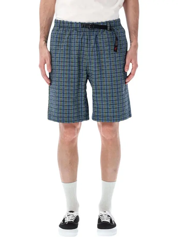 Gramicci O.g. Seersucker Plaid Shorts - Multi Stripe