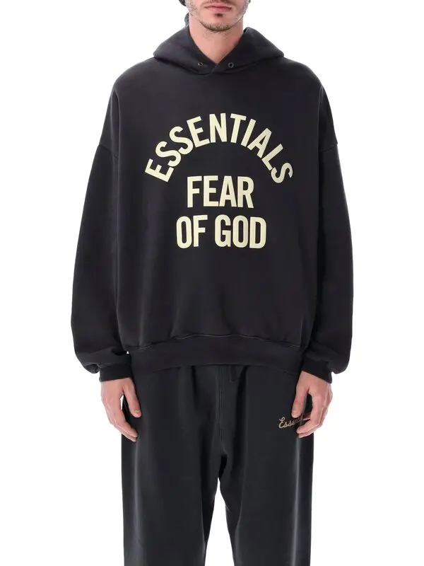 Fear Of God Hoodie - Faded Black