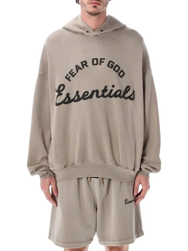 Fear Of God Hooded Sweatshirt - Faded Seal