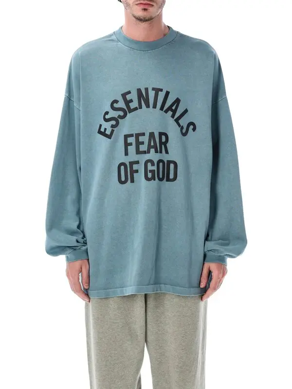 Fear Of God Long Sleeve T-shirt - Faded Coastal