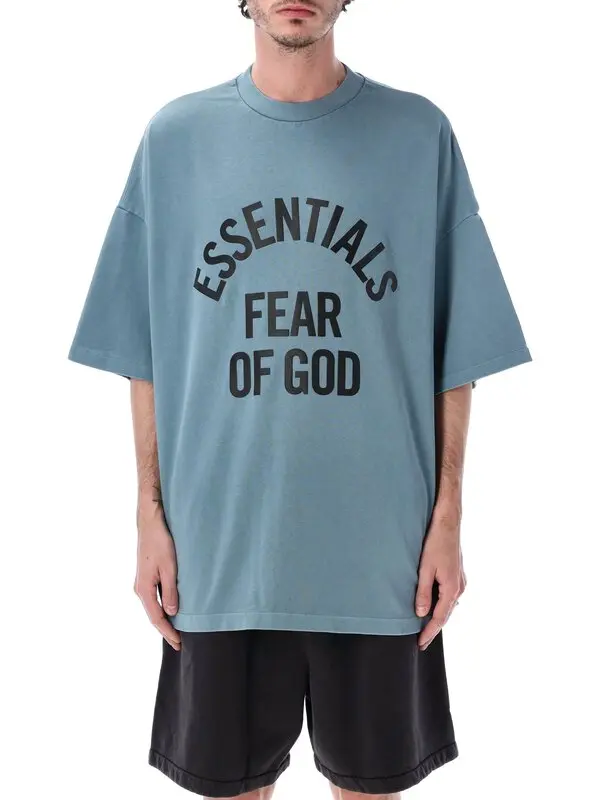 Fear Of God Graphic Logo T-shirt - Faded Coastal