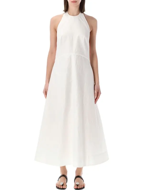 RÓHE Ròhe Halter Dress - White