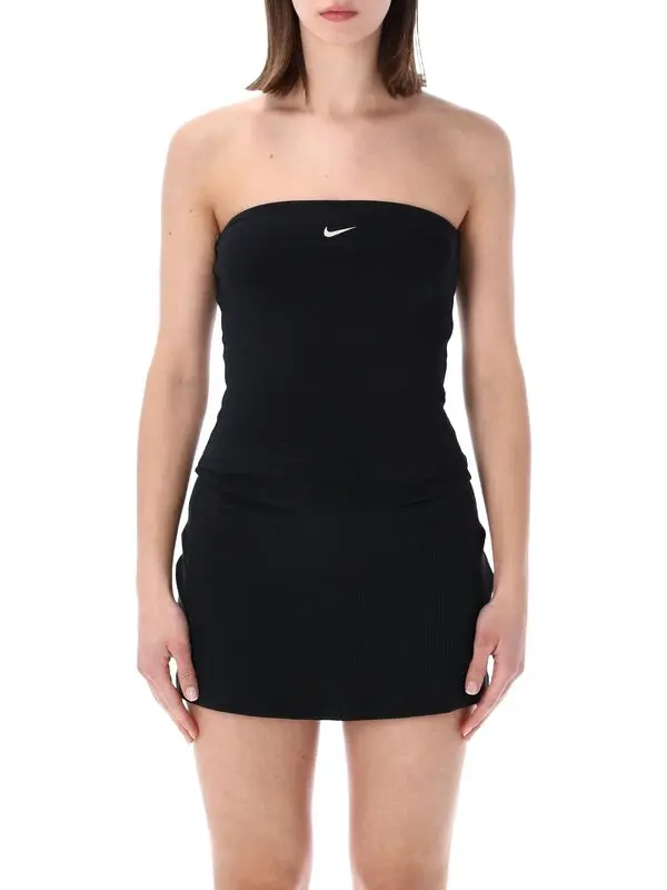 Nike Bandeau Top - Black