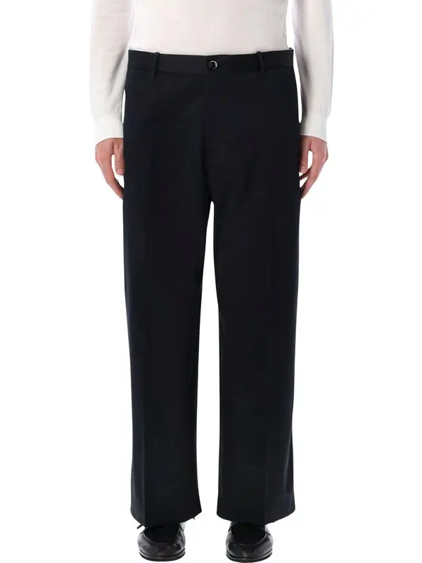 NINE:INTHE:MORNING Thiago Cotton Pants - Black
