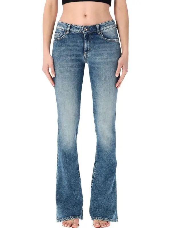 ICON DENIM LOS ANGELES Kendy Jeans - Smoke Blue