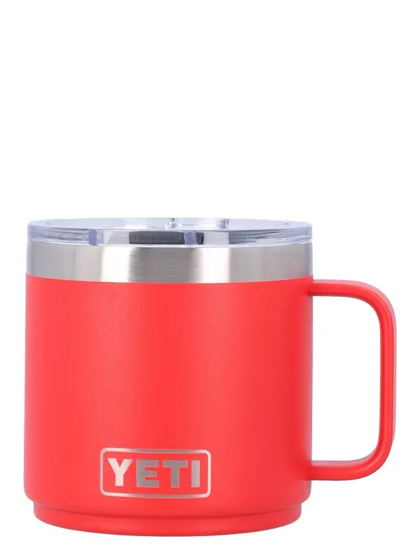 YETI Rambler® 14 Oz Stackable Mug With Durasip™ Ceramic Lining - Rescue Red