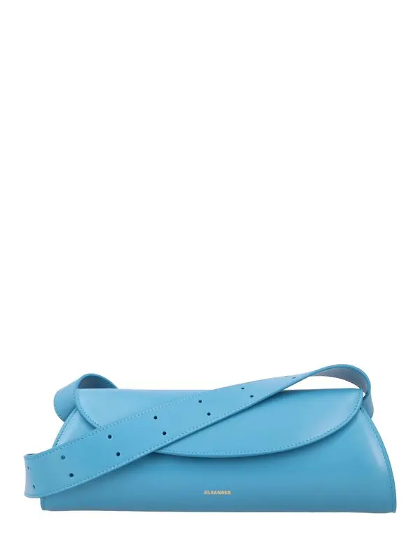 JIL SANDER Cannolo Piccola Small Leather Bag - Blue