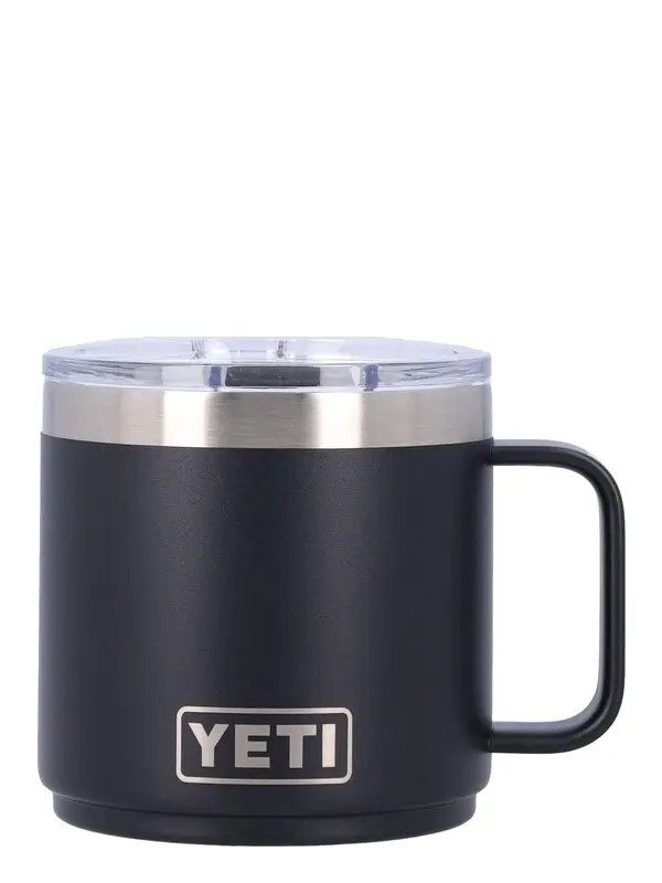 YETI Rambler® 14 Oz Stackable Mug With Durasip™ Ceramic Lining - Black