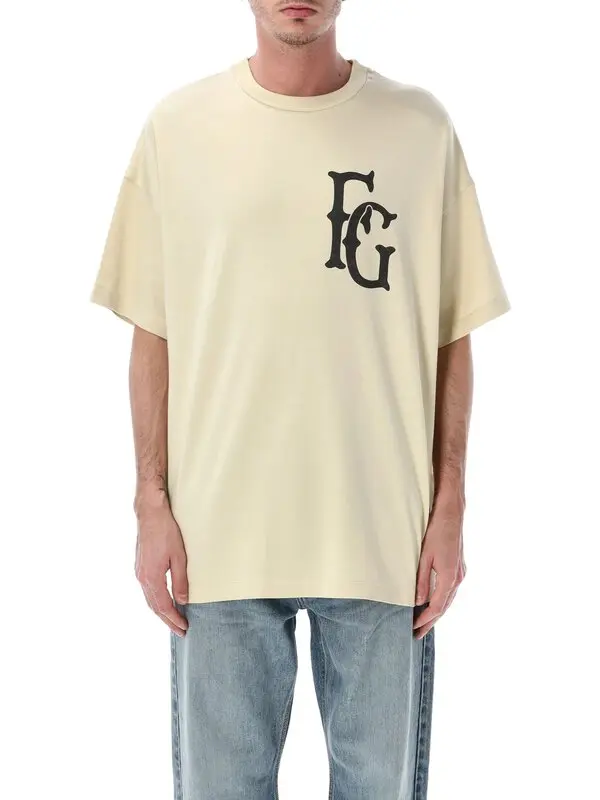 Fear Of God Fg26" Graphic T-shirt - Dirty Ivory