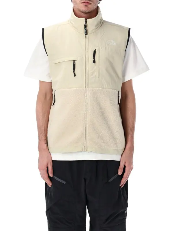 The North Face Fleece Paneled Vest - Desert Stone