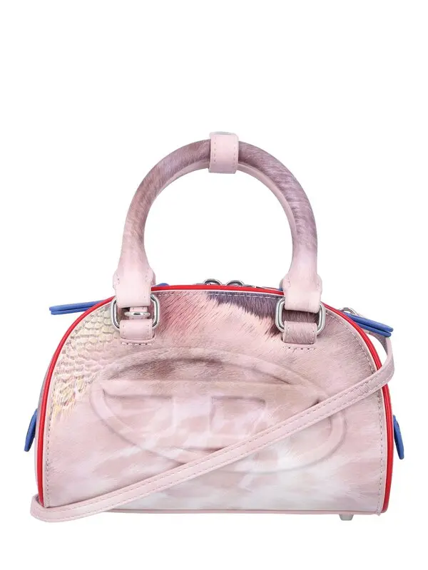DIESEL® 1dr Dome Crossbody Bag - Rose Mix