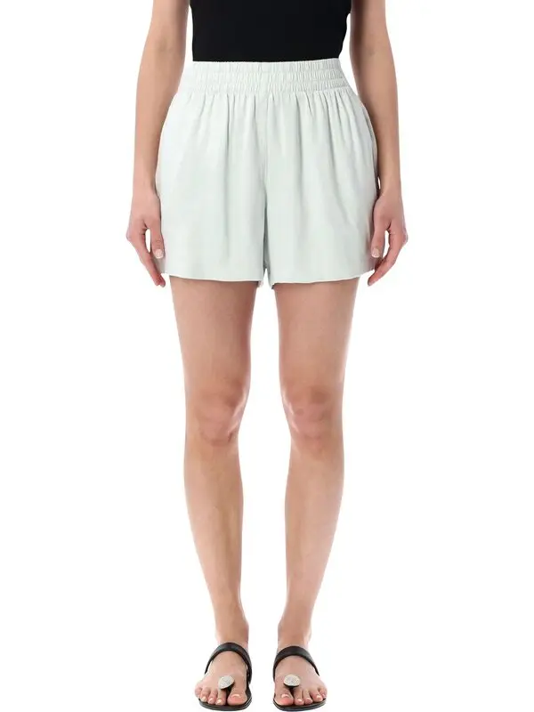 ANINE BING Kam Shorts - Light Green