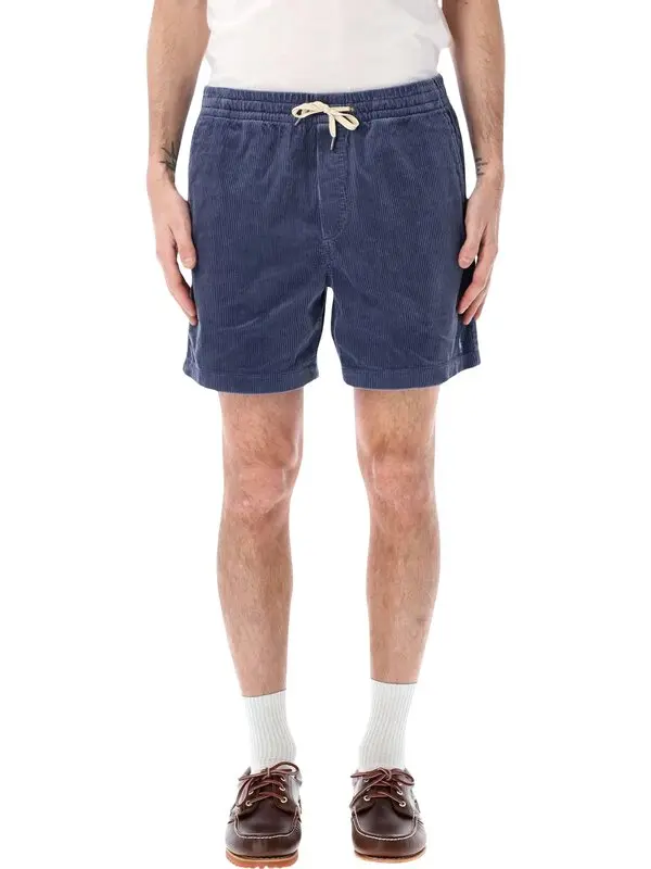 Polo Ralph Lauren Corduroy Drawstring Shorts - Blue