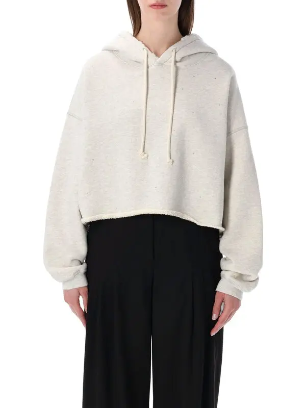 GOLDEN GOOSE Star Hoodie - Vintage Grey Melange