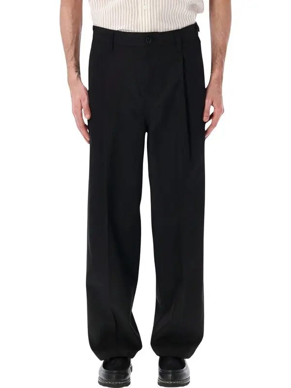 Obey Dean Pleated Trousers - Black