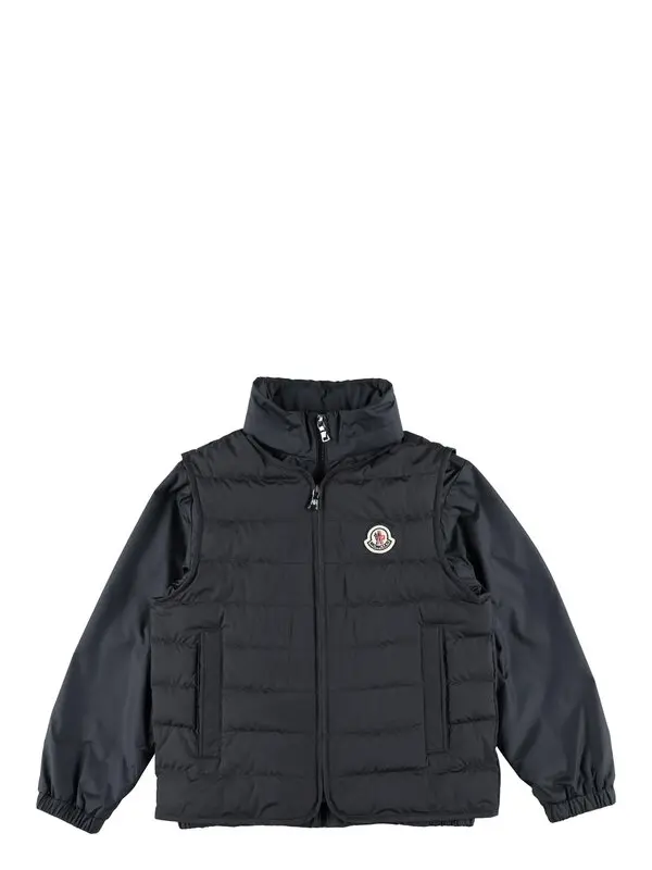 Moncler 3-in-1 Down Gilet And Hooded Jacket - Black