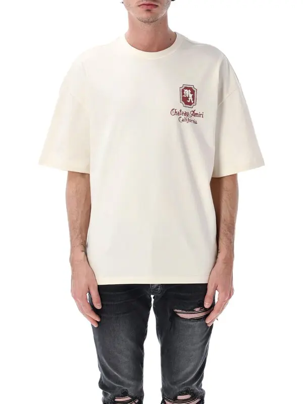 Amiri Ma Chateau Oversized Tee - White
