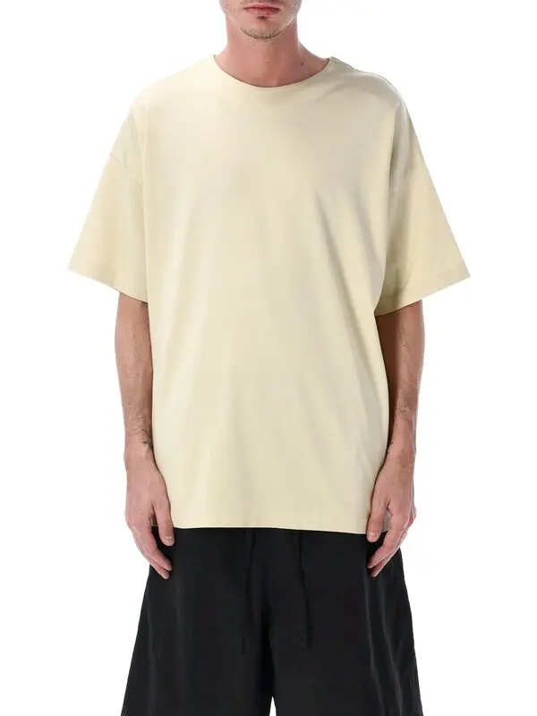 Fear Of God Cotton-viscose Jersey T-shirt - Dirty Ivory