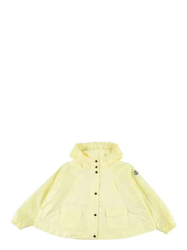 Moncler Suher Lightweight Water-repellent Nylon Hooded Jacket - Yellow