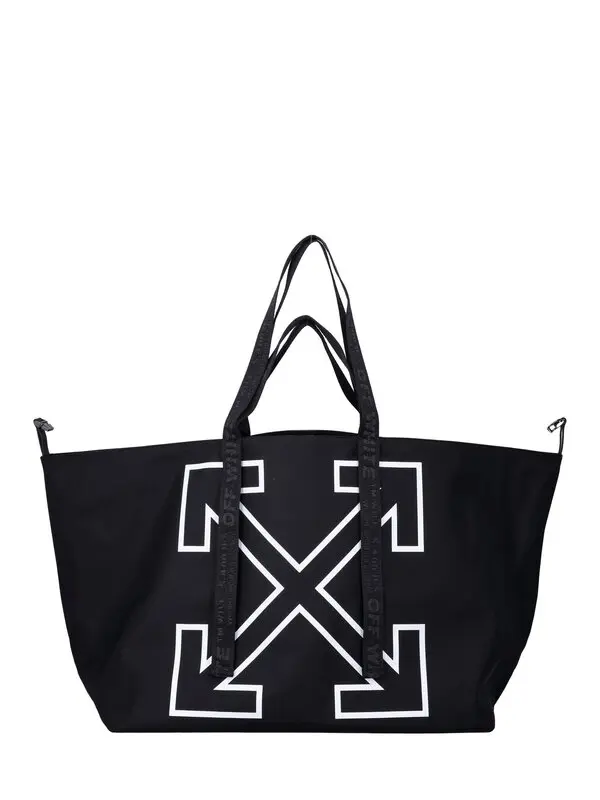 Off-White Heritage Day Off Tote Bag - Black