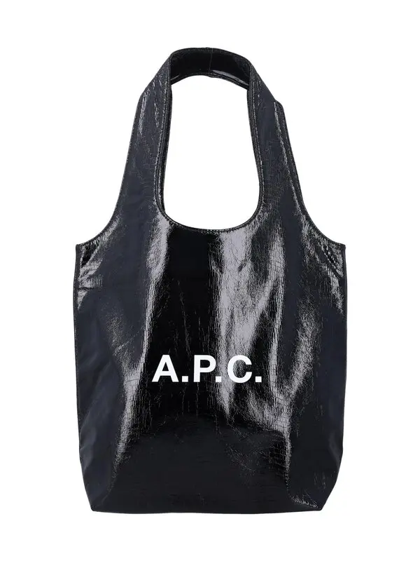 A.p.c. Ninon Small Tote Bag - Black