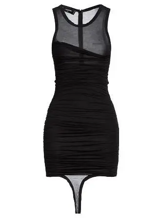 Dsquared2 Sleeveless Crewneck Mini Dress - Black