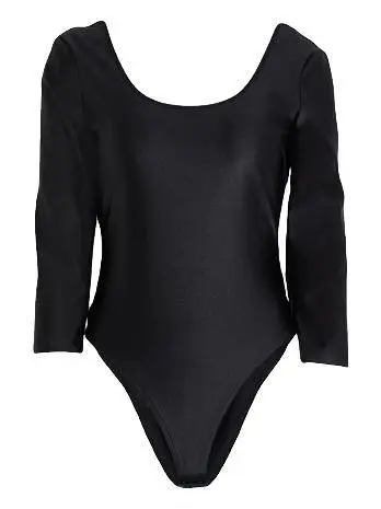 Just Cavalli Polyamide And Elastane Bodysuit - Black