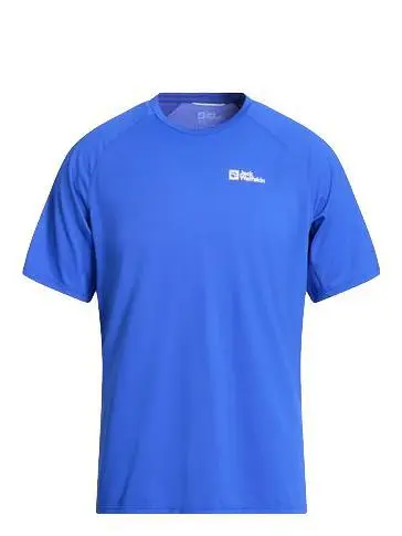 JACK WOLFSKIN T-shirt Size Recycled Polyester - Blue