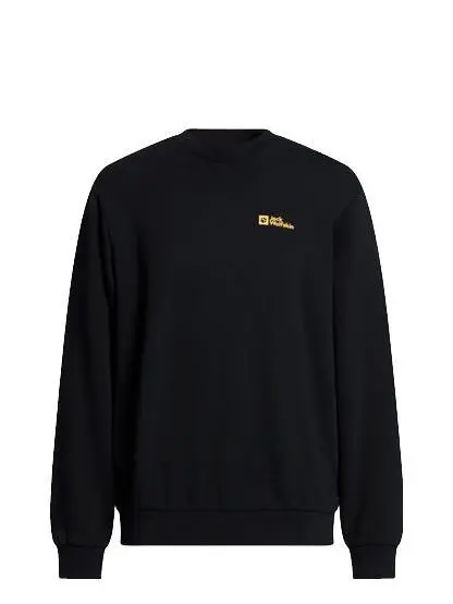 JACK WOLFSKIN Crewneck Sweatshirt - Black