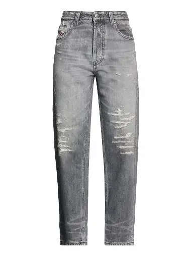 DIESEL® Tapered Fit Cotton Jeans - Grey