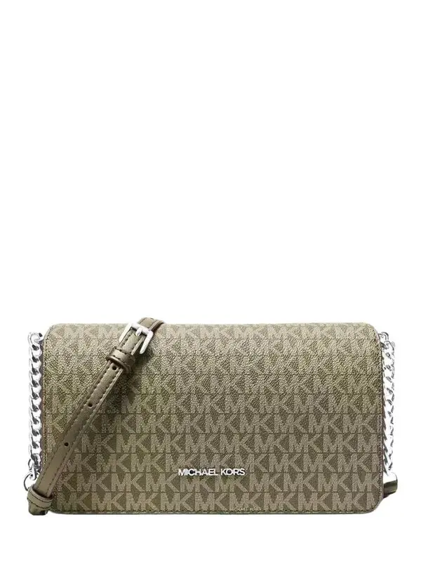 Michael Kors Jet Set Signature Messenger Bag - Green