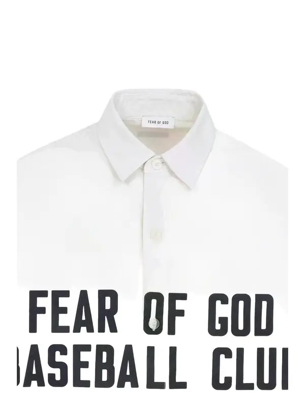 Fear Of God Logo-print Shirt - Neutrals