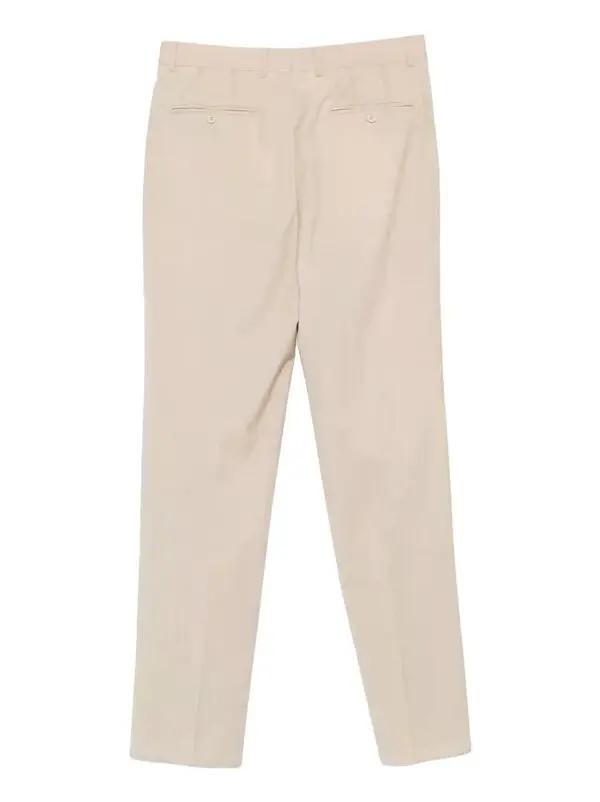 MANUEL RITZ Pleated-front Tailored Trousers - Neutrals